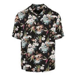 Urban Classics Damen Urban Classics Kurzarmhemd &raquo; Herren Viscose AOP Resort Shirt&laquo; 1 Stk. M, US-Gr&ouml;&szlig;en