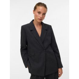 Véro Moda VERO MODA Longblazer »VMBESTIE LS REGULAR BLAZER NOOS« Dark Grey Melange 36 36 Modischer Blazer von Vero Moda