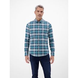 Lerros Flanellhemd &raquo;Herren Flanellhemd - Klassisch. Cool. Kombinierbar.&laquo; SWEDISH BLUE L - Normalgr&ouml;&szlig;en Normalgr&ouml;&szlig;en L Klassischer Karo-Look,...