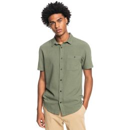 Quiksilver Kurzarmhemd »Time Box« Four Leaf Clover XL - US-Größen US-Größen XL Stoff: Popeline-Baumwollstoff
