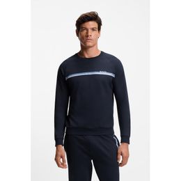 BOSS Sweatshirt »Authentic« Dark Blue 403 L L Rundhalssweatshirt von BOSS