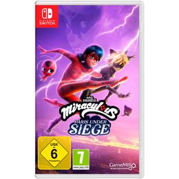 NBG Spielesoftware »Miraculous: Paris Under Siege - [Nintendo Switch]« Nintendo Switch ohne Farbbezeichnung Trete gegen bekannte Charaktere aus der...