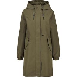 ALIFE & KICKIN Sommerjacke &raquo;Damen FrizziAK A&laquo; dark olive M M Einfach passend - der Damenparka FrizziAK A von alife and kickin aus wasserabweisendem...