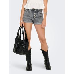 Only Jeansshorts &raquo;ONLCUBA LIFE PAPERBAG&laquo; grey denim XL (42) - N-Gr N-Gr XL (42) Formbest&auml;ndiges Material, das auch nach l&auml;ngerem Tragen seine...