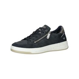 Mustang Shoes Herren Sneaker &raquo; Sneaker Lederimitat/Textil&laquo; blau 42