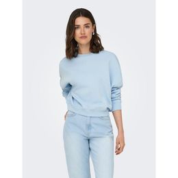 Only Sweatshirt &raquo;ONLSWEAT L/S CREW OVERSIZE SWT&laquo; Cashmere Blue S (36) S (36) Sweater von Only