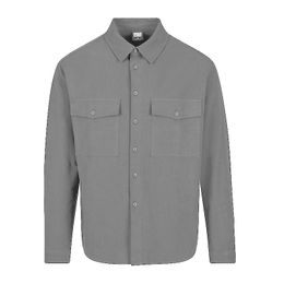 Urban Classics Damen Urban Classics Langarmhemd &raquo; Herren Basic Crepe Shirt&laquo; 1 Stk. L, US-Gr&ouml;&szlig;en