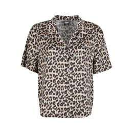 Urban Classics Damen Urban Classics Langarmhemd &raquo; Ladies Leo Resort Shirt&laquo; M, US-Gr&ouml;&szlig;en