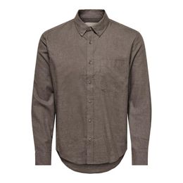 Only & Sons Only & Sons Damen ONLY & SONS Langarmhemd &raquo;ONSJUPITER REG FIT LS SHIRT NOOS&laquo; mit Button Down Kragen XL, N-Gr