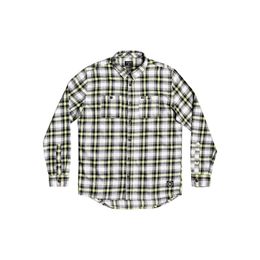 Quiksilver Langarmhemd &raquo;Shadow Sets&laquo; Green Glow Shadow Sets XXL - US-Gr&ouml;&szlig;en US-Gr&ouml;&szlig;en XXL Stoff: auf beiden Seiten geb&uuml;rsteter...