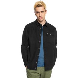 Quiksilver Langarmhemd &raquo;Eady&laquo; Black XXL - US-Gr&ouml;&szlig;en US-Gr&ouml;&szlig;en XXL Stoff: Baumwollelastan-Mischgewebe