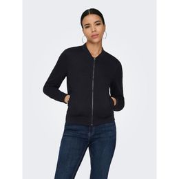 Only Sweatjacke &raquo;ONLJOYCE L/S BOMBER SWT NOOS&laquo; Black XL (42) XL (42) Sweatshirt von Only