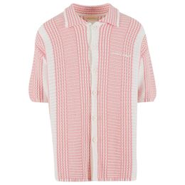 ANOTHER COTTON LAB Langarmhemd &raquo;Oversized Mesh Knit Summer Shirt&laquo; pink S - US-Gr&ouml;&szlig;en US-Gr&ouml;&szlig;en S Elegante Blusen fuer Business und Freizeit