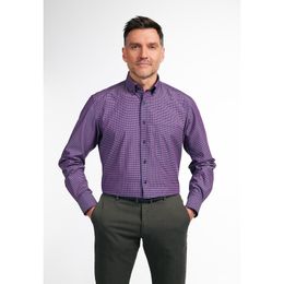 Eterna Herren Langarmhemd &raquo;COMFORT FIT&laquo; NON IRON (b&uuml;gelfrei) lila 42, Normalgr&ouml;&szlig;en