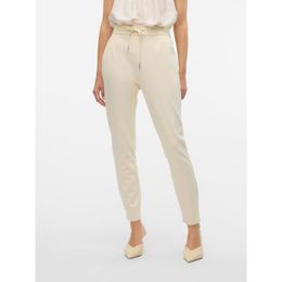 V&eacute;ro Moda Vero Moda Damen Jogger Pants &raquo;VMEVA MR LOOSE STRING PANT GA NOOS&laquo; hinten mit elastischem B&uuml;ndchen beige M (38), L&auml;nge 32