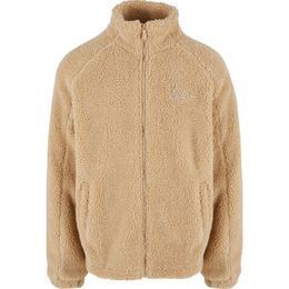 Karl Kani Allwetterjacke »Metal Signature Teddy Jacket« 1 Stk. tlg. ohne Kapuze sand/light sand XL XL Leichte Jacken fuer den uebergang oder Reisen
