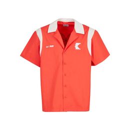 Karl Kani Langarmhemd »Herren KM222-028-1 KK OG Bowling Shirt«, 1 Stk. red/cream XS - US-Größen US-Größen XS VIELSEITIG: Ideal für Büro, Freizeit...