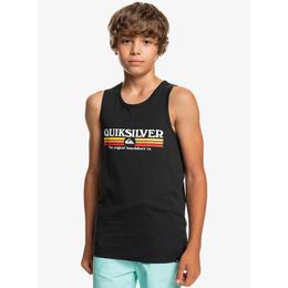 Quiksilver Tanktop »Lined Up« schwarz 14 14 Stoff: Baumwoll-Jersey-Stoff [160 g/m2]