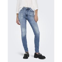 Only Skinny-fit-Jeans &raquo;ONLFOREVER ICON HW SK LAK DNM GEN476NOOS&laquo; mit Destroyed Effekt Light Medium Blue Denim 31 - L&auml;nge 30 L&auml;nge 30 31...
