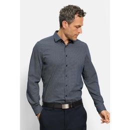 OLYMP Businesshemd &raquo;Level Five 24/Seven, body fit, Businesshemd, Modern Kent&laquo; Marine 41 - Normaler Arm Normaler Arm 41 Jersey-Hemd