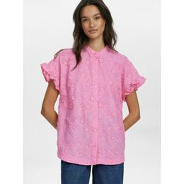 Nümph NÜMPH Langarmhemd »Shirt NUGISELLA« Pink Carnation 44 44 Klassische und moderne Blusen für jeden Anlass