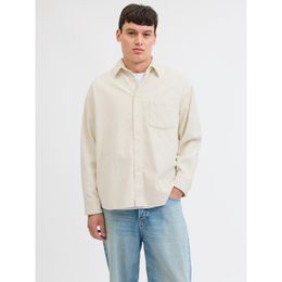 Jack & Jones Jack & Jones Damen Langarmhemd &raquo;JORINWOOD OVERSIZED CORD SHIRT LS&laquo; wei&szlig; XXL, N-Gr