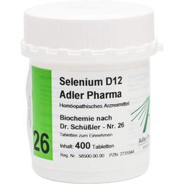 Biochemie Adler 26 Selenium D 12 Tabletten 400 St