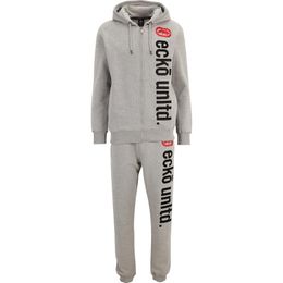 Ecko Unltd. Trainingsanzug &raquo;Herren 2 Face Sweatsuit&laquo; 2 Stk. grey melange XXL Komfortable Trainingsanz&uuml;ge f&uuml;r Sport und Freizeit