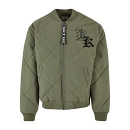 Karl Kani Damen Bomberjacke &raquo; Herren KM224-021-1 KK OG Old English Quilted Bomber&laquo; 1 Stk. tlg. ohne Kapuze XS
