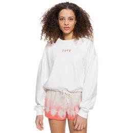 Roxy Sweatshirt &raquo;Days Go&laquo; Snow White L L Stoff: Baumwoll-Polyester-Mischgewebe [280...