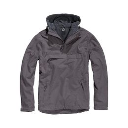 Brandit Damen Anorak &raquo; Herren Fleece Pull Over Windbreaker&laquo; 1 Stk. tlg. mit Kapuze M