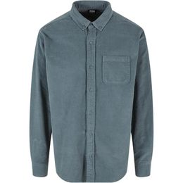 Urban Classics Langarmhemd &raquo;Herren Corduroy Shirt&laquo;, 1 Stk. dustyblue XXL - US-Gr&ouml;&szlig;en US-Gr&ouml;&szlig;en XXL Langarmhemden f&uuml;r vielseitige Outfit-Optionen