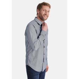 Stooker Men Langarmhemd »HUGH Hemd Langarm Regular Fit« Langarm Hemd Regular Fit für Herren navy minimal aop 3XL - US-Größen US-Größen 3XL Modern...