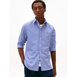 Tommy Hilfiger Langarmhemd &raquo;HERITAGE OXFORD GINGHAM&laquo; Royal Blue / Check L - N-Gr N-Gr L Kariertes Hemd von Tommy Hilfiger