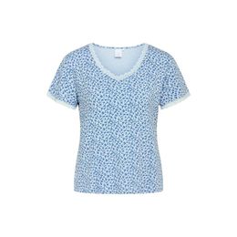 CCDK COPENHAGEN Kurzarmhemd &raquo;T-shirt Jordan&laquo; Kentucky Blue AOP M - Normalgr&ouml;&szlig;en Normalgr&ouml;&szlig;en M Basic mit modernem Schnitt