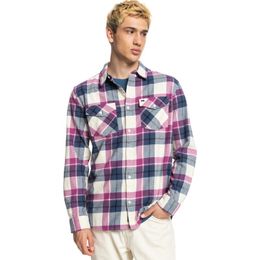 Quiksilver Langarmhemd &raquo;Draymen&laquo; Mellow Mauve Draymen L - US-Gr&ouml;&szlig;en US-Gr&ouml;&szlig;en L Stoff: Baumwollelastan-Mischgewebe