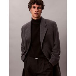 Calvin Klein Rollkragenpullover &raquo;LS 100% MERINO T-NECK 14GG&laquo; Mit Rundhalsausschnitt, regular fit Black M M Rollkragenpullover von Calvin Klein