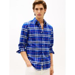 Tommy Hilfiger Langarmhemd &raquo;BRUSHED OXFORD CHECK&laquo; regular fit, kariert, Button-down-Kragen Wedge Blue / Check 3XL - N-Gr N-Gr 3XL Hemd von Tommy...