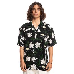 Quiksilver Kurzarmhemd &raquo;Sunset Flight&laquo; Sunset Flight Black XL - US-Gr&ouml;&szlig;en US-Gr&ouml;&szlig;en XL Stoff: Viskose-Stoff