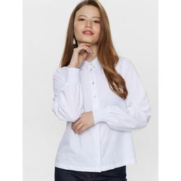Nümph NÜMPH Langarmhemd »Shirt NUTULLY« Bright White 36 36 Klassische und moderne Blusen für jeden Anlass
