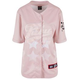 Fubu Karohemd »Damen FW221-006-1 Star Baseball Jersey Shirt«, 1 Stk. light rose XXS - US-Größen US-Größen XXS Leichte Mesh-T-Shirts für sportliche...