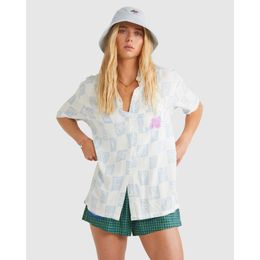 Billabong Kurzarmhemd »Skegss Flame« White S - US-Größen US-Größen S Kollektion: Billabong X Skegss