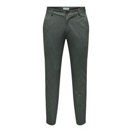 Only & Sons ONLY & SONS Anzughose &raquo;ONSMARK SLIM 02093 HERRINGBONE PANT NOOS&laquo; Black 31 - L&auml;nge 30 L&auml;nge 30 31 Im Chinohose Look