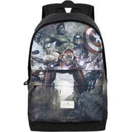 MARVEL Rucksack 'The Avengers Troupe' Jungen Gr&ouml;&szlig;e One Size grau / rot / schwarz / wei&szlig;