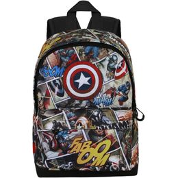 MARVEL Rucksack 'Captain America Comic' Jungen Gr&ouml;&szlig;e One Size gelb / rot / schwarz / wei&szlig;