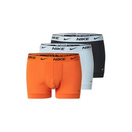 NIKE Underwear Boxershorts Herren Gr&ouml;&szlig;e S pastellblau / orange / schwarz