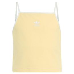 adidas originals Top 'SLIM MINI RIB TANK' girl Yellow size 128