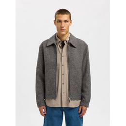 Selected Jacke Herren Gr&ouml;&szlig;e XXL grau / offwhite