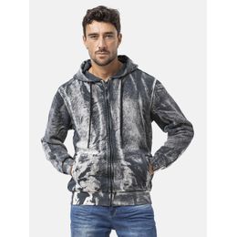 Cipo & Baxx Cipo & Baxx Sweatjacke Hoodie 'CL594' Herren Gr&ouml;&szlig;e S anthrazit