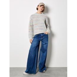 Apricot Space Dye Fisherman Jumper ' ' Damen Gr&ouml;&szlig;e XXL grau